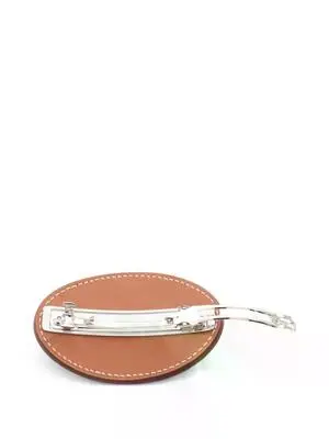 Hermès Leather Hair Clip
