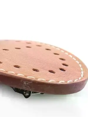 Hermès Leather Hair Clip