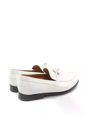 Hermès Leather Kelly Buckle Loafers
