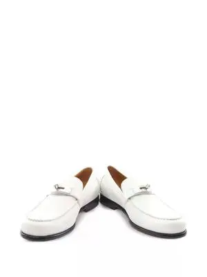 Hermès Leather Kelly Buckle Loafers