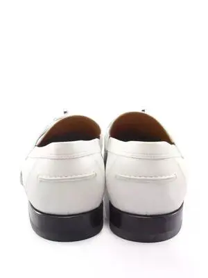 Hermès Leather Kelly Buckle Loafers