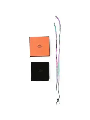 Hermès Tourbillon Horseshoe Pendant Necklace