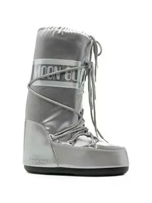 Moon Boot Icon Glance Boots - Silver