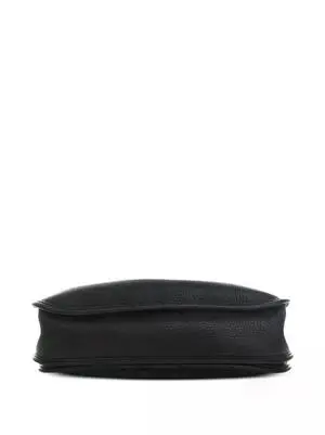 Hermès Clemence Leather Evelyne Crossbody Bag - Black