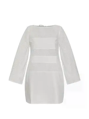 Posse Harriet Broderie-anglaise Mini Dress