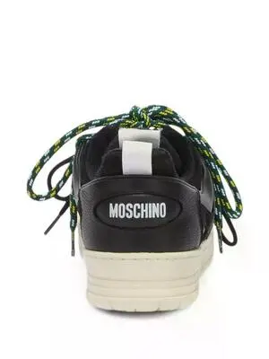 Moschino Panelled Lace-up Sneakers