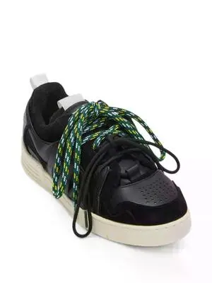 Moschino Panelled Lace-up Sneakers