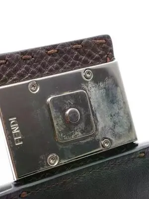 Fendi Selleria Ff Logo Shoulder Bag