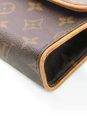 LOUIS VUITTON 2003 Xs Florentine Monogram Belt Bag