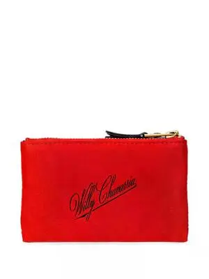WILLY CHAVARRIA Label Logo-print Wallet