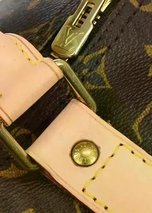 LOUIS VUITTON 2003 50 Keepall Monogram Canvas Holdall Bag