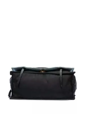 Prada 2017 Tessuto Etiquette Satchel