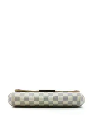 LOUIS VUITTON Damier Azur Favorite Mm Satchel - White
