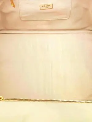 Prada 2013-2026 Large Canvas Canapa Bijoux Satchel