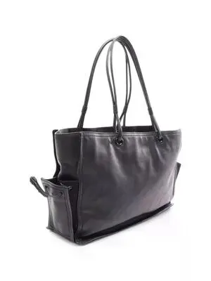 Loewe Calf Leather Crown Logo Tote Bag