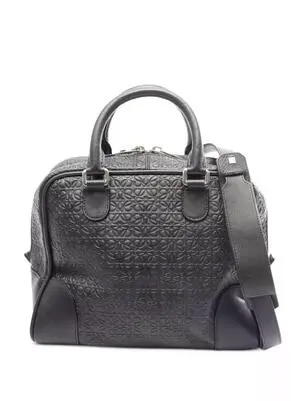 Loewe Amazona Anagram Tote Bag - Black