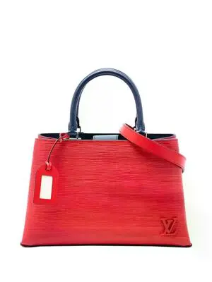 LOUIS VUITTON 2017 Epi Kleber Pm Satchel - Red