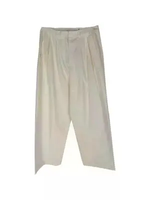 Proenza Schouler White Label Pleated Wide-leg Trousers