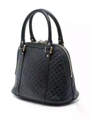 Gucci Leather Dome Satchel