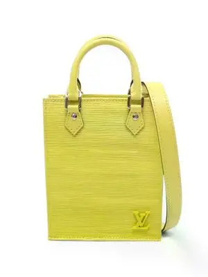 LOUIS VUITTON Petite Sac Plat Epi Cross Body - Yellow