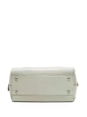LOUIS VUITTON Bowling Montaigne Pm Handbag - White