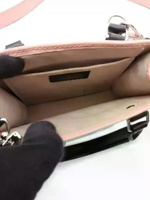 LOUIS VUITTON Petite Sac Plat Epi Handbag