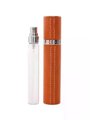 Hermès Logo Detail Leather Atomizer - Orange