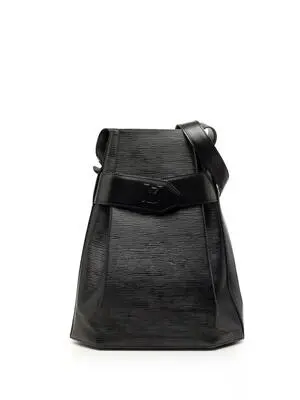 LOUIS VUITTON Epi Sac D Epaule Gm Bucket Bag - Black