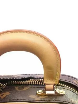 LOUIS VUITTON Vertical Monogram Canvas Valisette Tote Bag