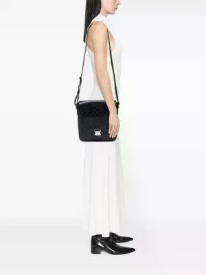 Gucci Ssima Flap Messenger Bag - Black
