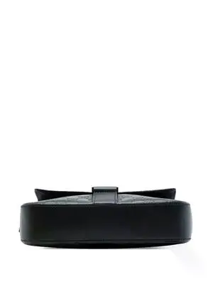 Gucci Ssima Flap Messenger Bag - Black