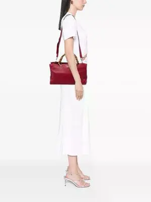 Gucci 2016-2026 Medium Calfskin Bamboo Shopper Satchel