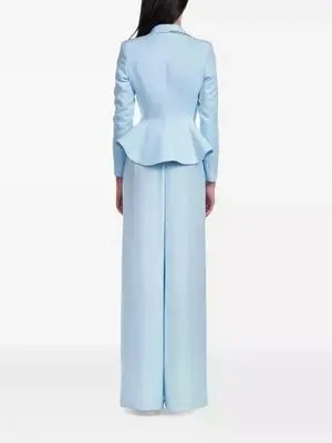 ARAFTU Crystal-embellished Peplum Suit