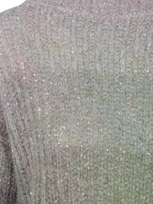 D.exterior Sequin-embellished Sweater