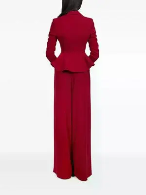 ARAFTU Arafatu Peplum Shawl-lapel Jumpsuit