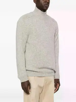 SCAGLIONE Raglan-sleeve High-neck Sweater