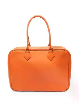 Hermès 1998 32 Plume Handbag - Orange