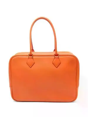 Hermès 1998 32 Plume Handbag - Orange