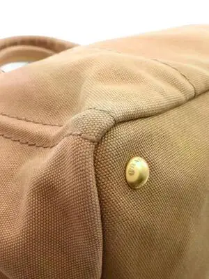 Prada 2000s Canapa Two-way Tote Bag
