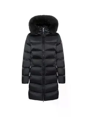 COLMAR Fur-trim Quilted Coat