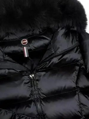 COLMAR Fur-trim Quilted Coat