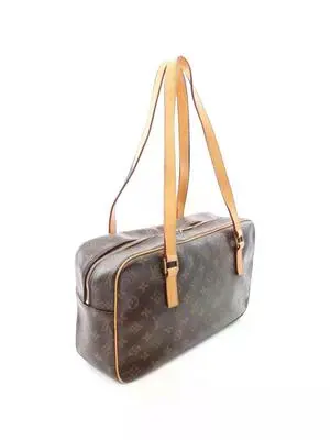 LOUIS VUITTON 2002 Gm Cité Monogram Shoulder Bag - Brown