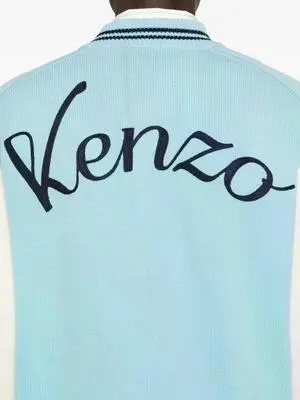 Kenzo Varsity Logo-embroidered Cardigan