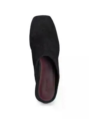 Bernardo Porto Square-toe Mules - Black