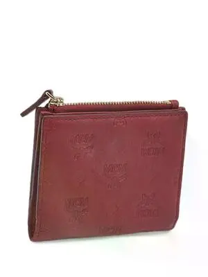 Mcm Visetos Embossed Card Case