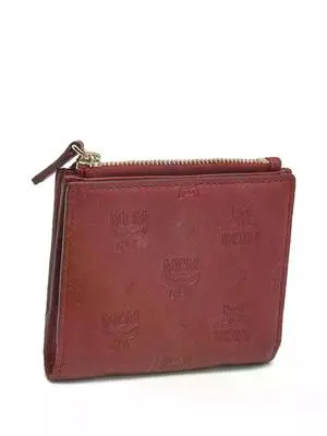 Mcm Visetos Embossed Card Case