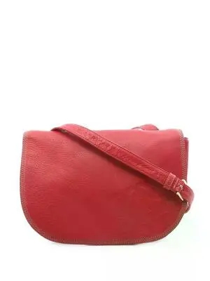 Loewe 2000s Anagram Cross Body Bag - Red