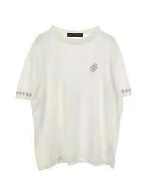 LOUIS VUITTON 2000s Logo-knit T-shirt