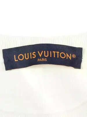 LOUIS VUITTON 2000s Logo-knit T-shirt