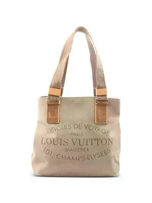 LOUIS VUITTON 2012 Pm Articles De Voyage Tote Bag - Neutrals